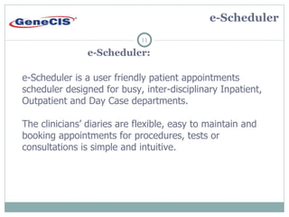GeneCIS Communicating the Patient Journey | PPT
