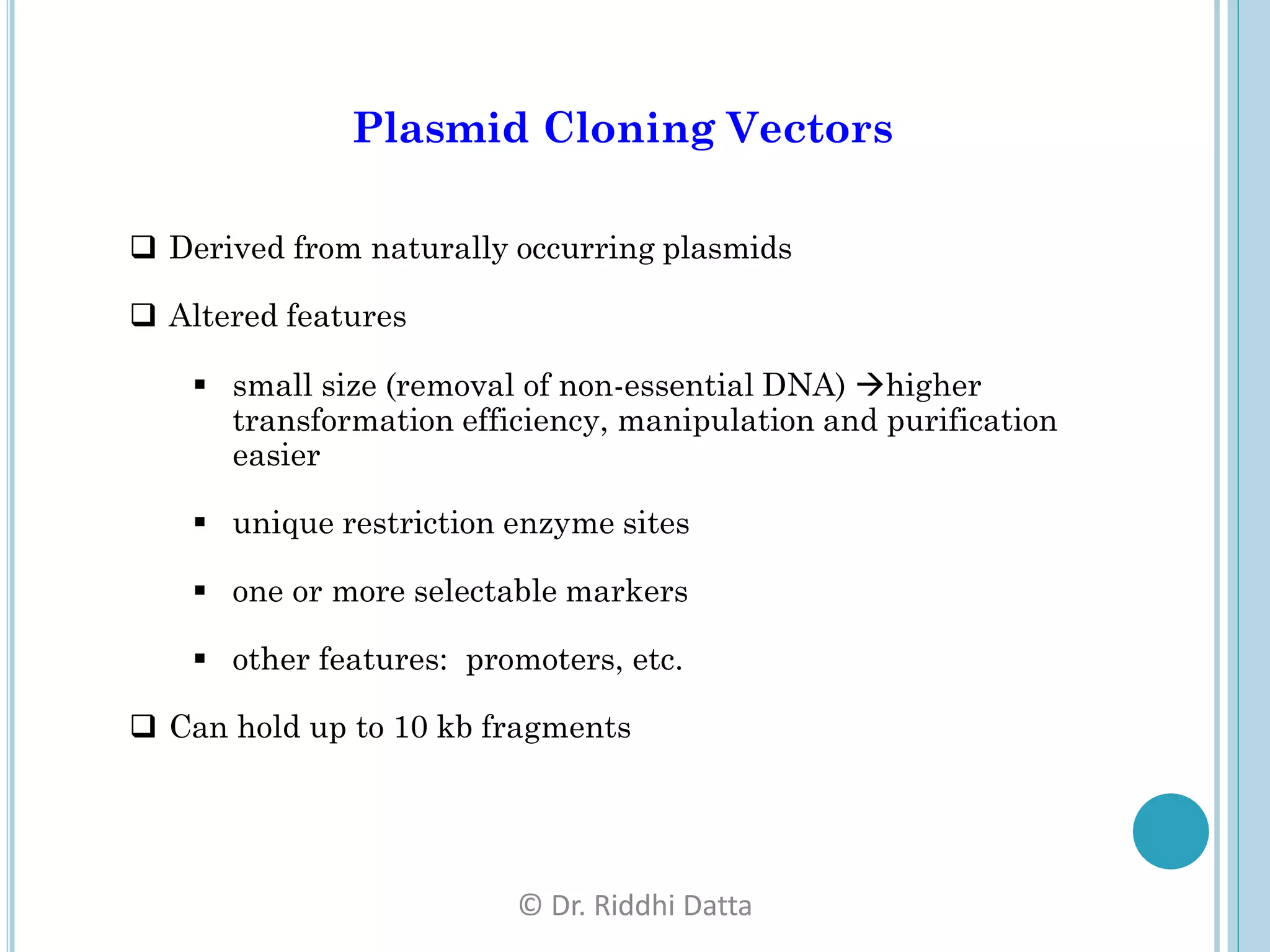 Basics of Gene cloning | PDF