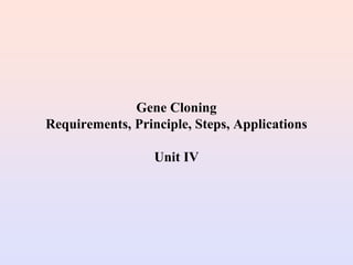 Gene cloning.ppt