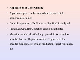 Gene cloning.ppt