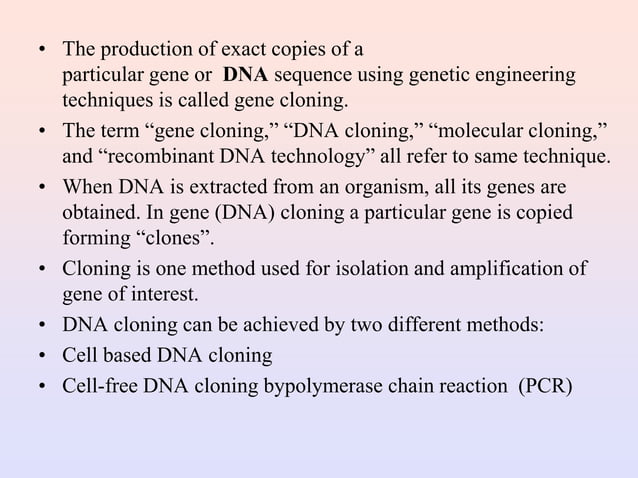 Gene cloning.ppt