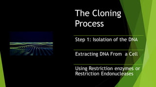 gene clonong its history and application | PDF
