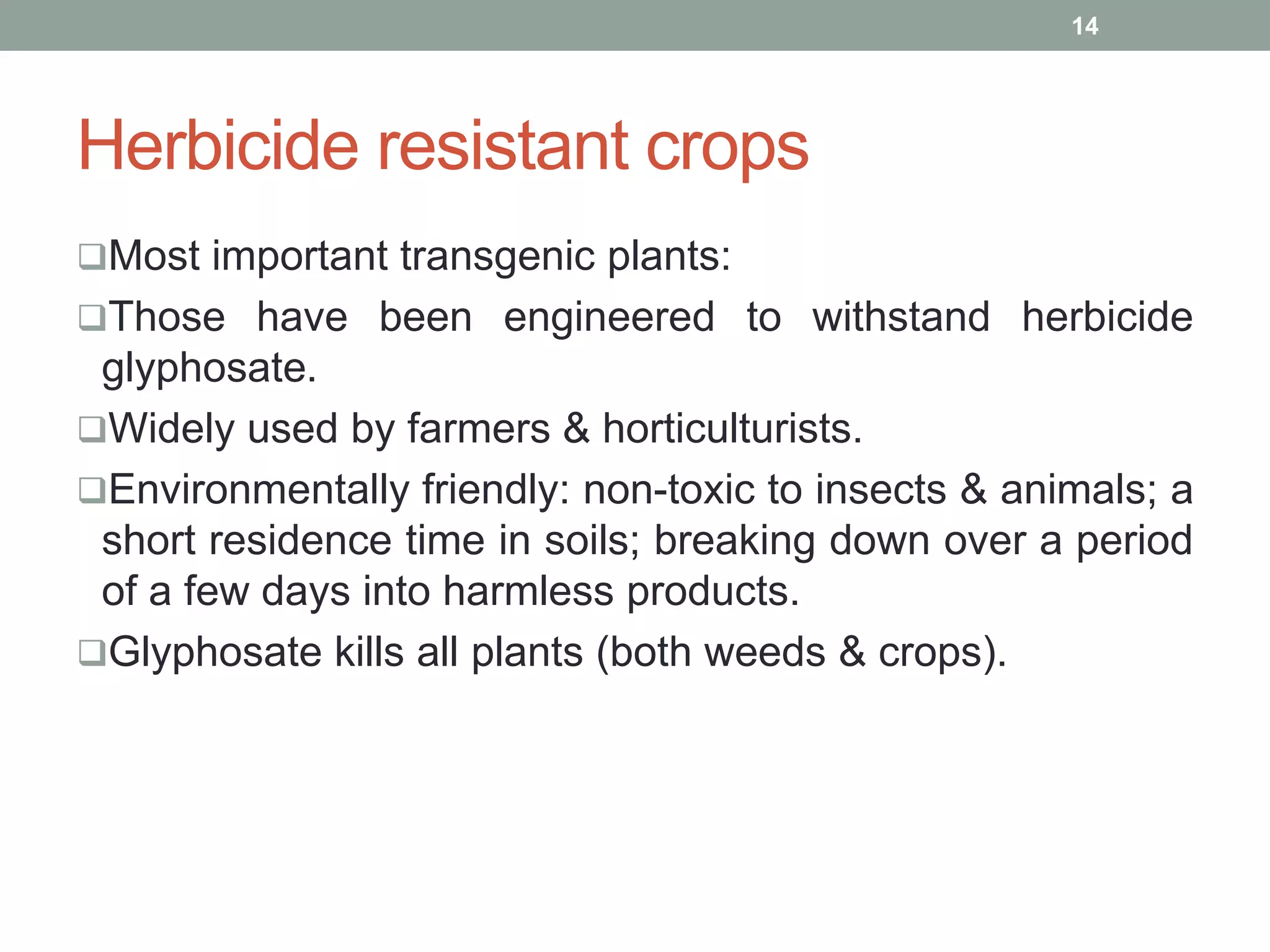 Gene cloning in agriculture | PPTX