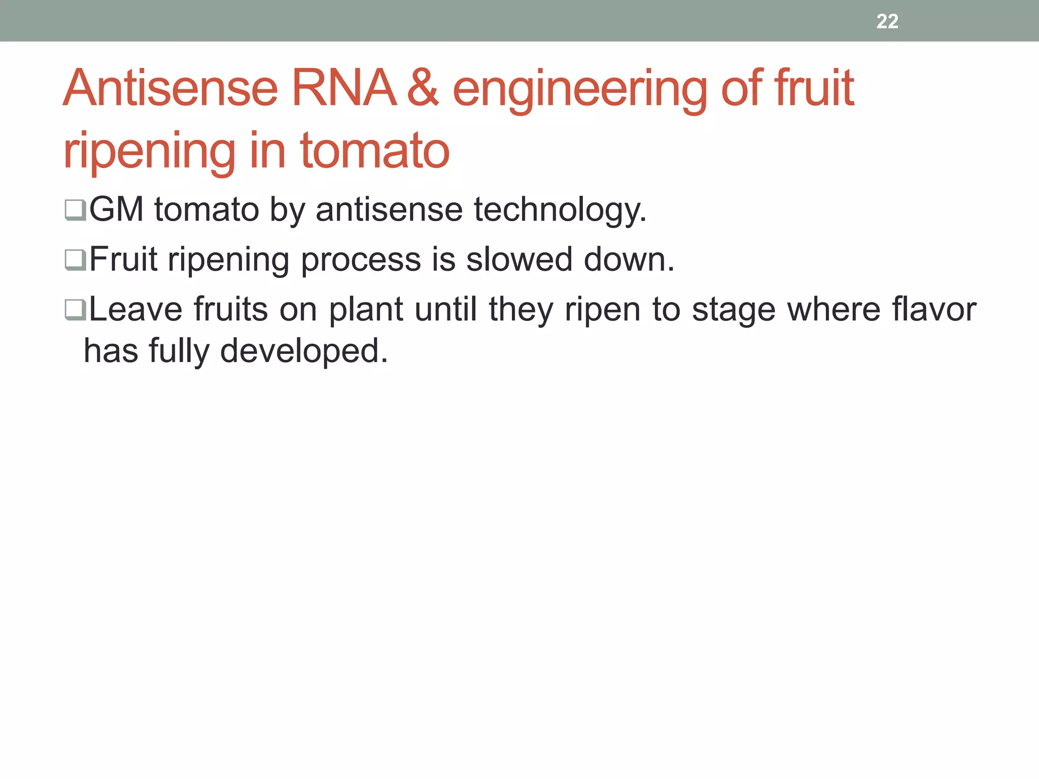 Gene cloning in agriculture | PPTX
