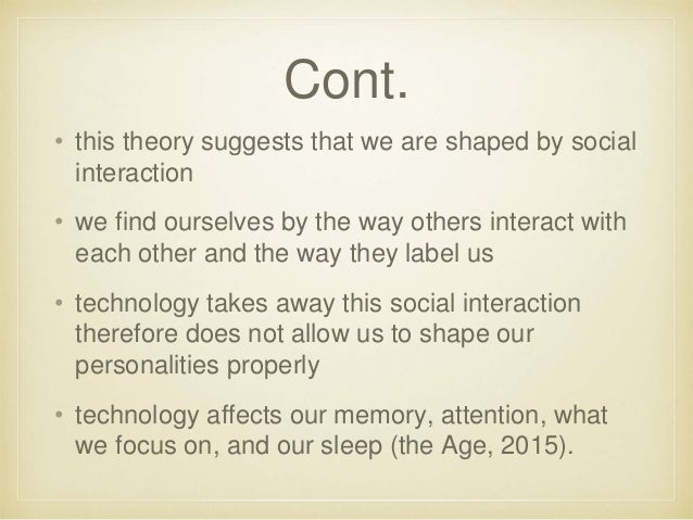 How Technology affects People