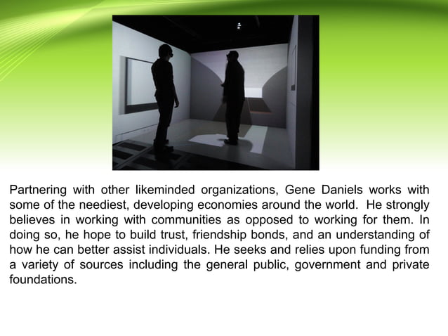 Gene daniels a professional multidisciplinary designer architect ...