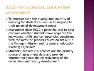 General Education Assessment | PPT