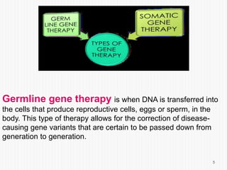 Gene delivery and gene therapy . Gene delivery , Gene therapy . | PPT