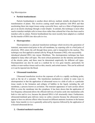 Gene delivery System | DOCX