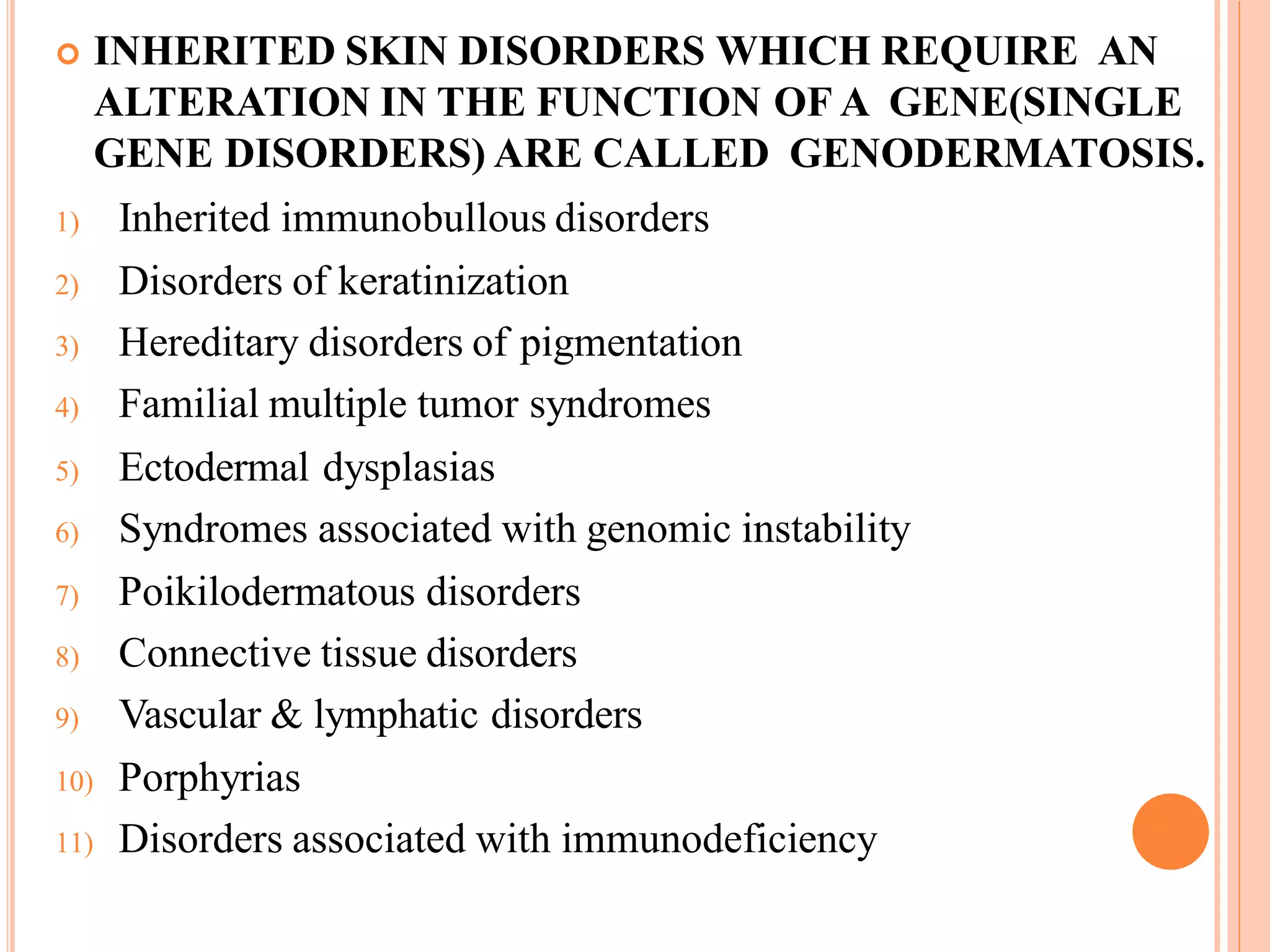 Genedermatosis | PDF
