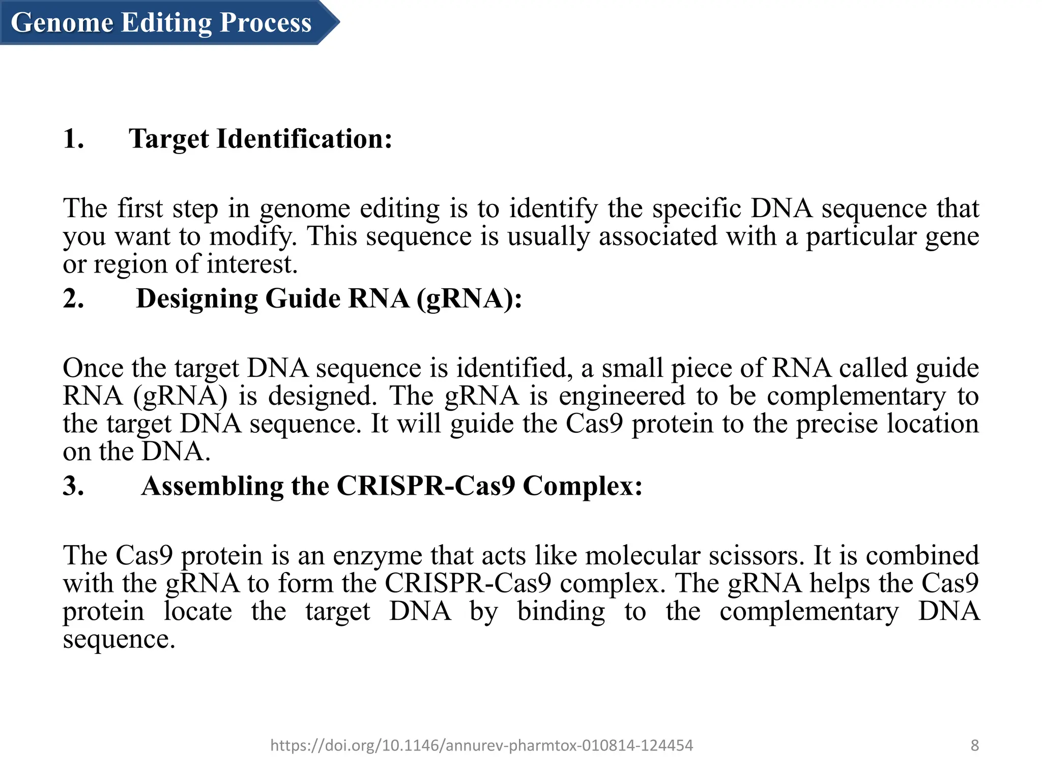 Gene Editing (Through CRISPR Cas9 Protein).pptx