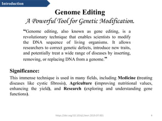 Gene Editing (Through CRISPR Cas9 Protein).pptx