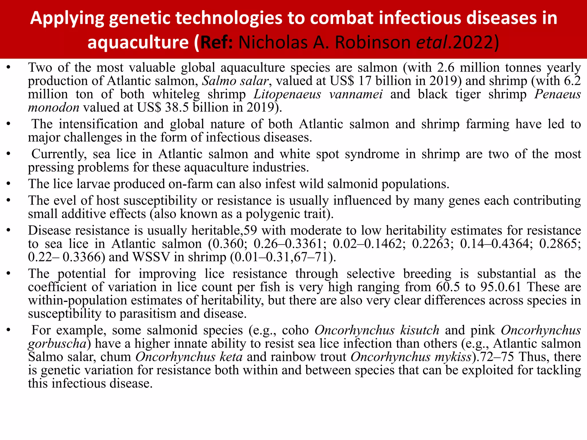 Gene Editing of Fishes and its Applications in Aquatic Medicine by B.pptx