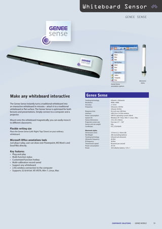 Genee world brochure | PDF