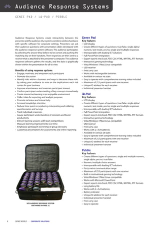 Genee world brochure | PDF