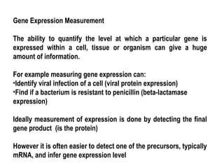 Gene expresion | PPT