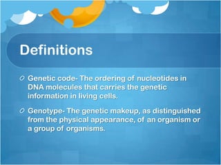 Gene expression | PPTX