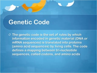 Gene expression | PPTX