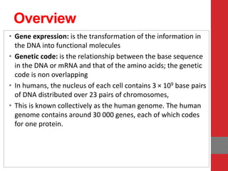 GENE EXPRESSION.pptxhhhhhhhhhhhhhhhhhhhh | PPT