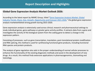 Gene Expression Analysis Market PPT: Growth, Outlook, Demand, Keyplayer ...