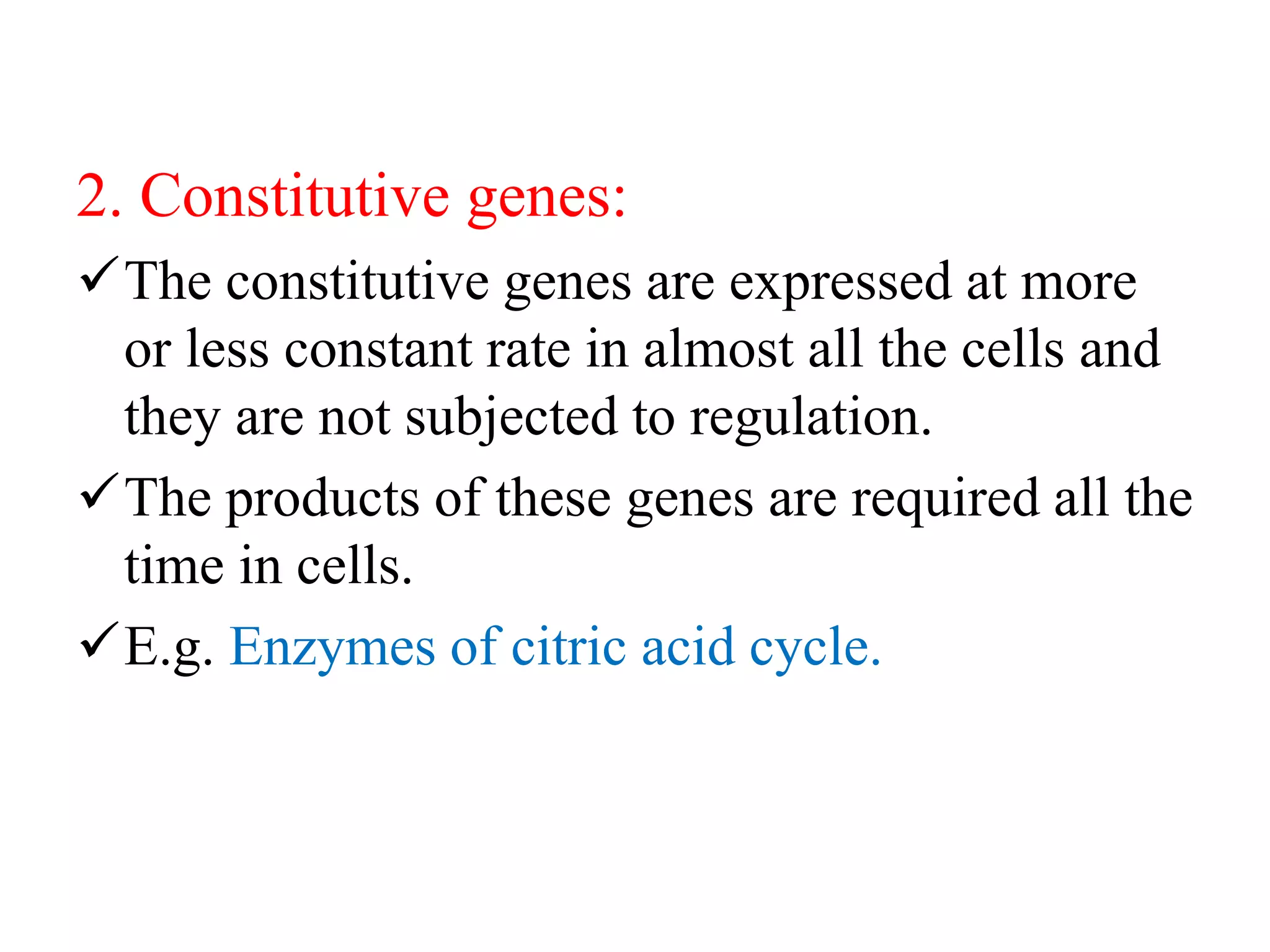 Gene expression and regulation | PPTX
