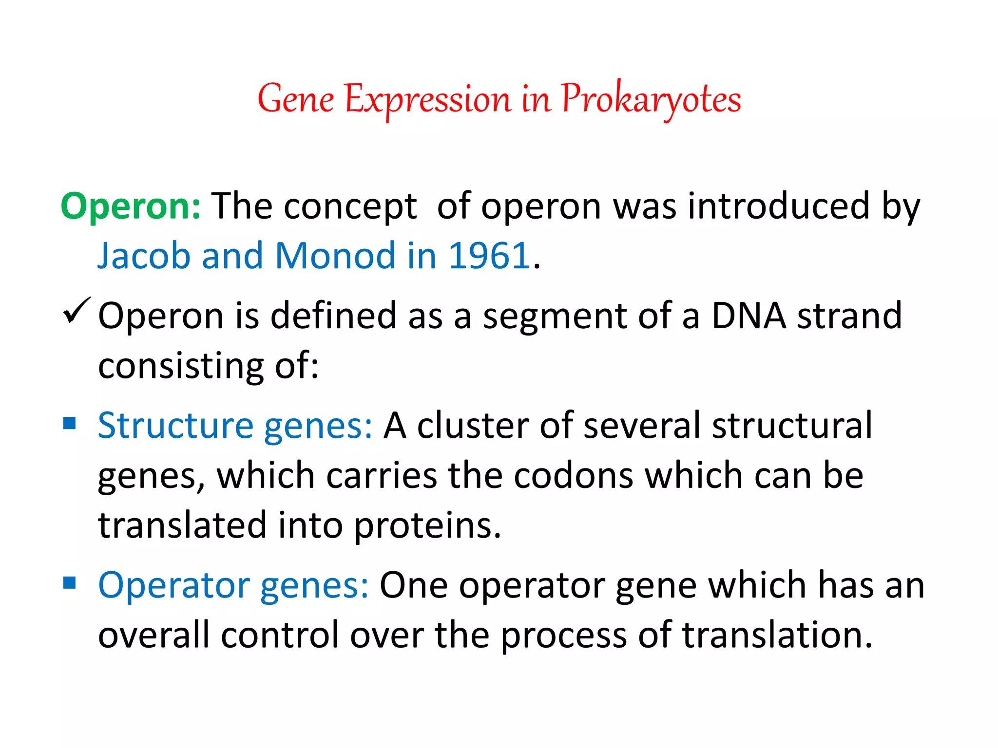 Gene expression and regulation | PPTX