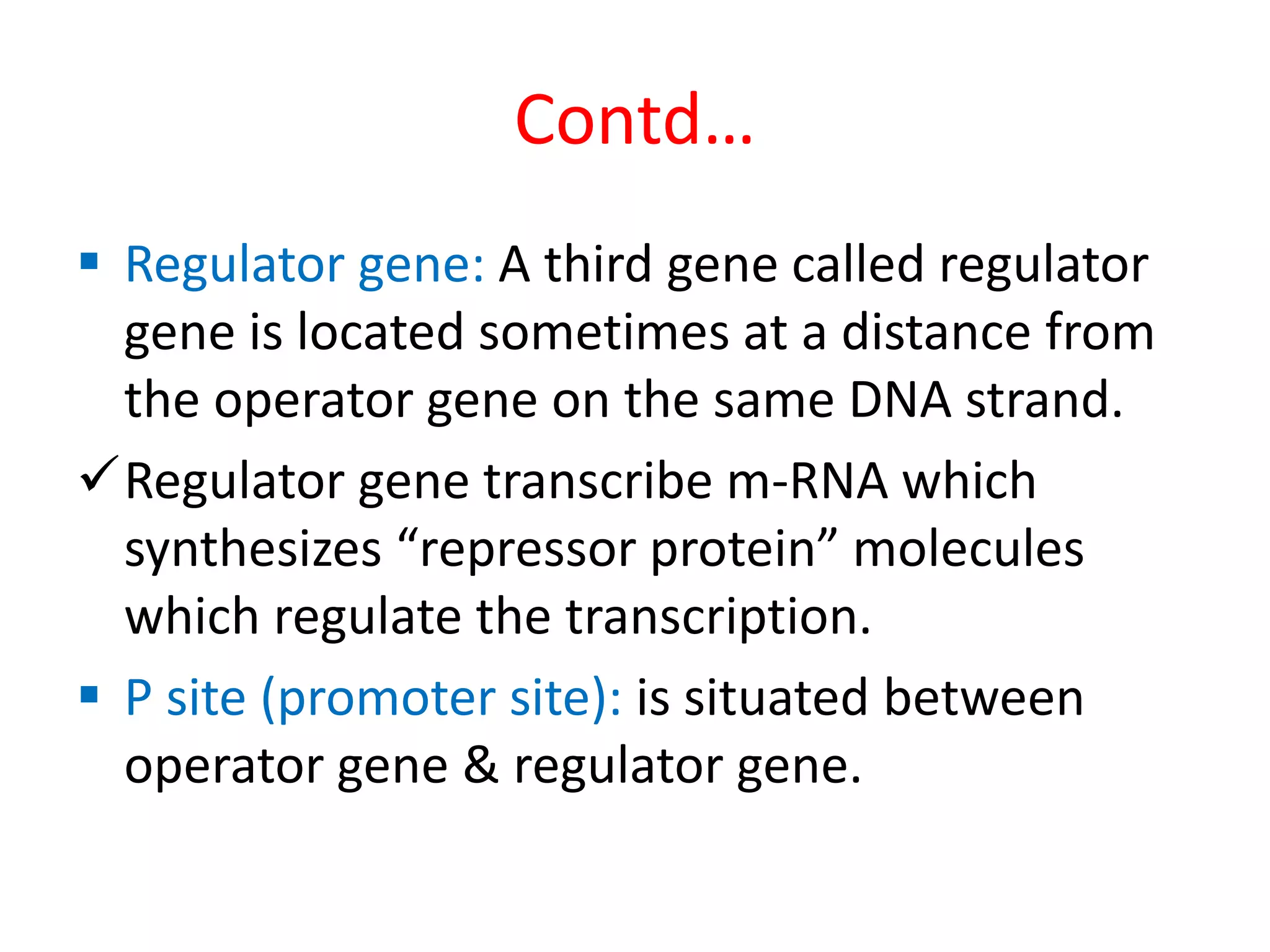 Gene expression and regulation | PPTX