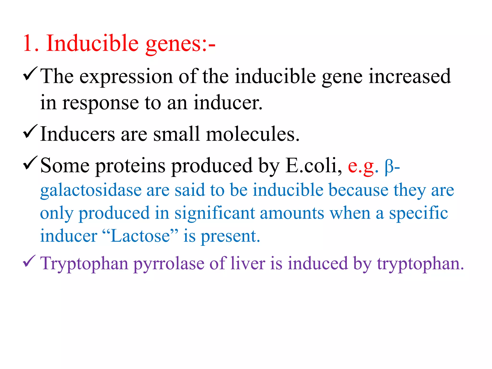 Gene expression and regulation | PPTX