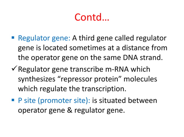 Gene expression and regulation | PPTX