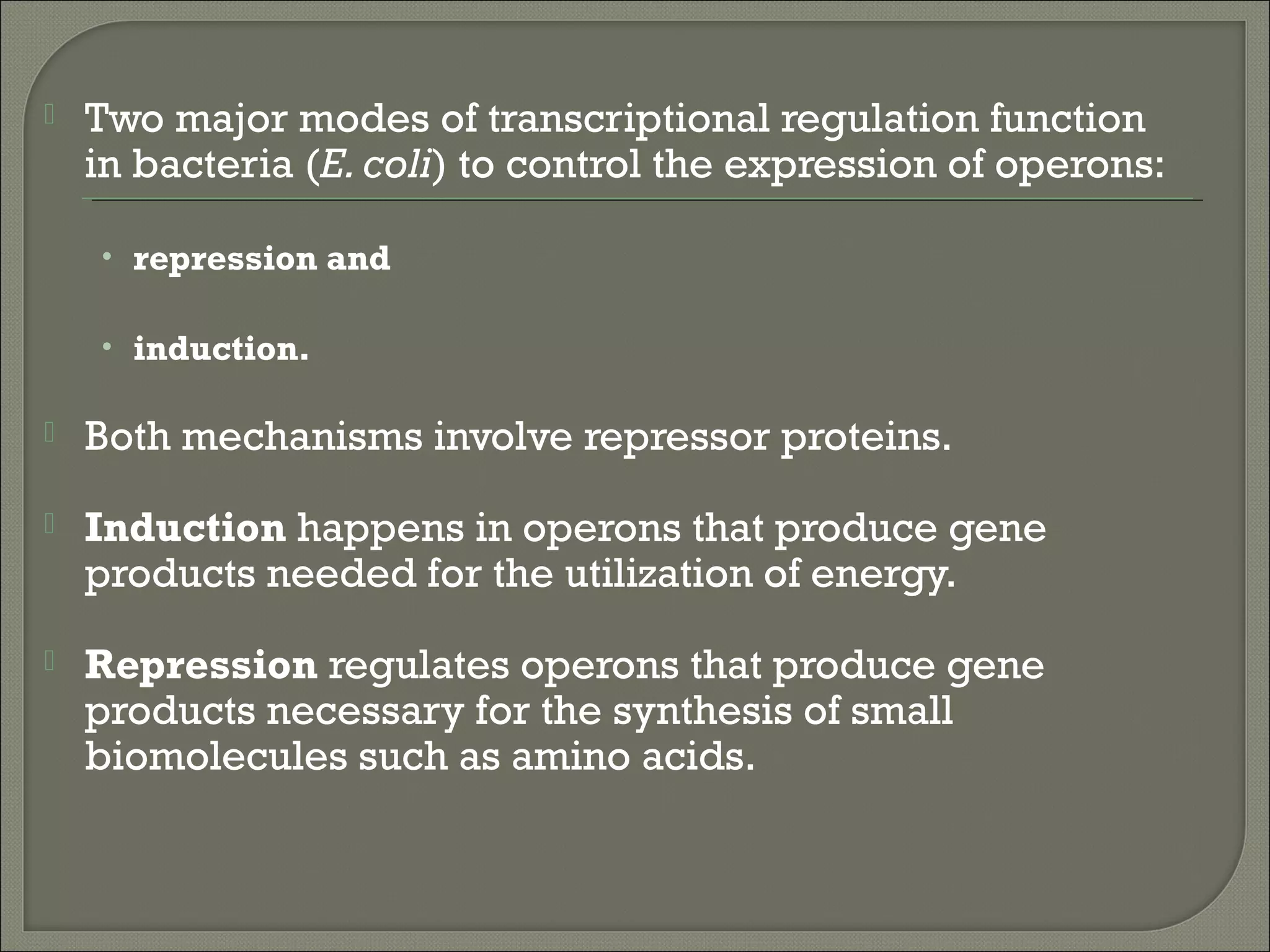 Gene expression in_prokaryotes | PPT