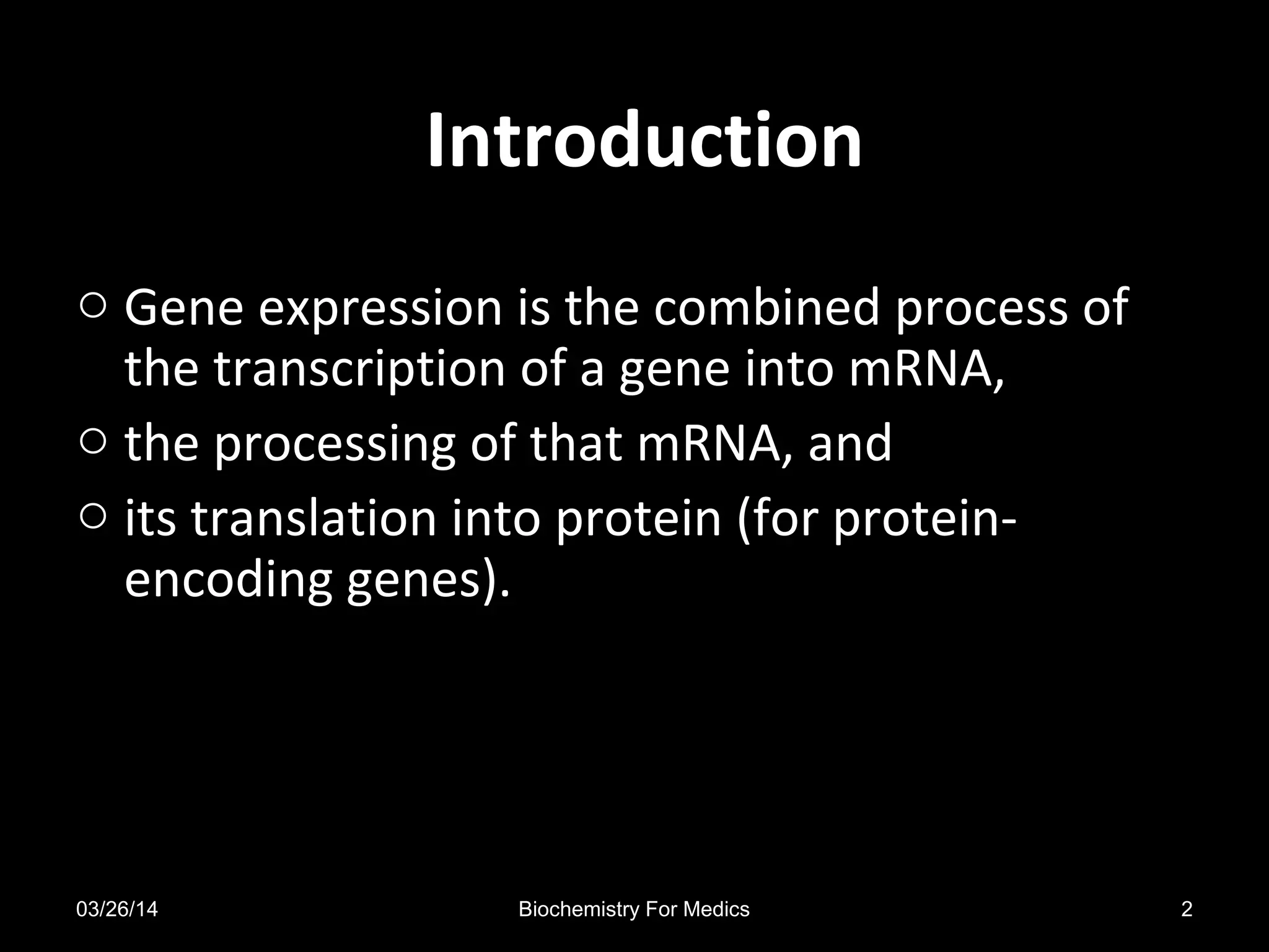 Gene expression in prokaryotes | PPT