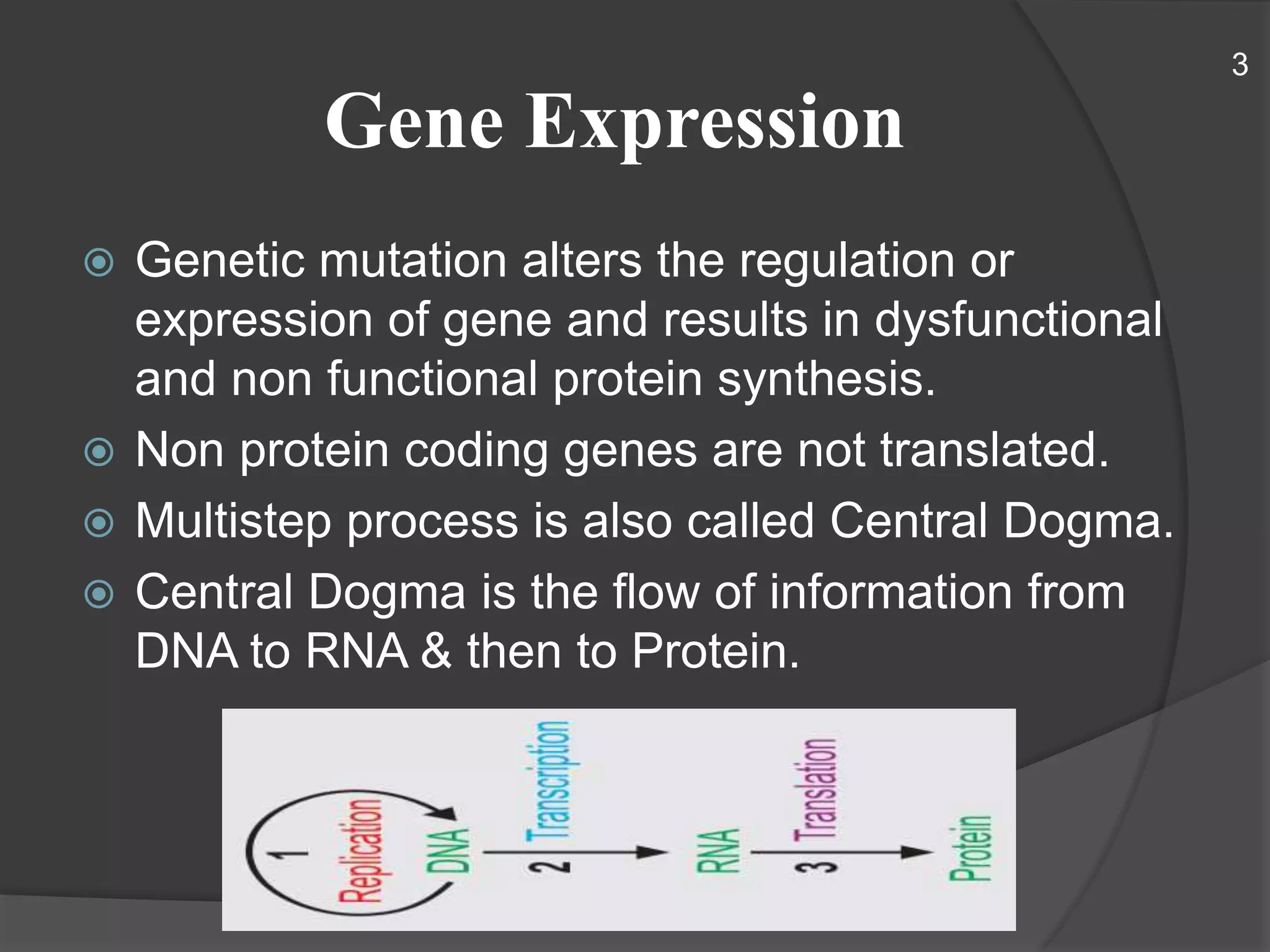 Gene expression & its regulation. | PPTX