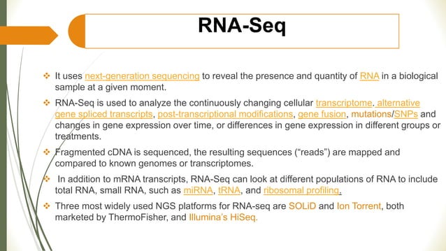 Gene expression profiling | PPTX