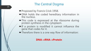 Gene expression system | PPTX