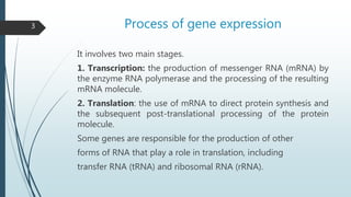 Gene expression system | PPTX