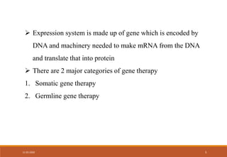 Gene expression systems | PDF
