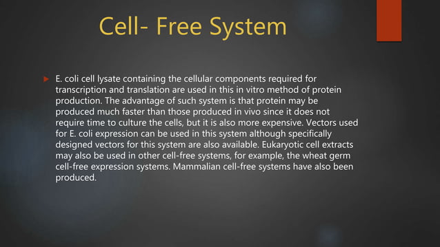 Gene expression vector by tahura mariyam ansari | PPTX | Programming Languages | Computing