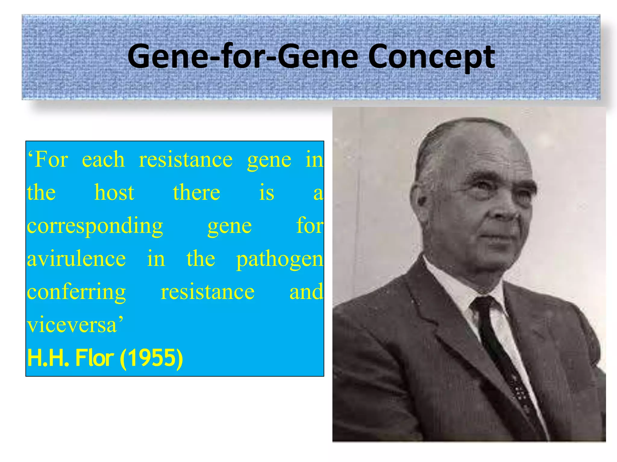 Gene for gene hypothesis | PPTX