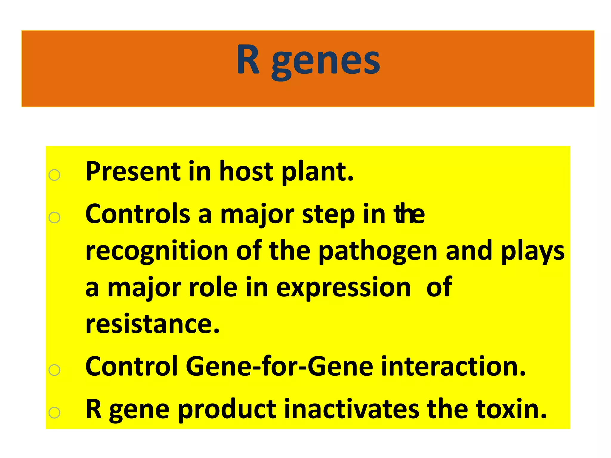 Gene for gene hypothesis | PPTX