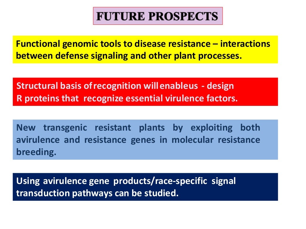 Gene for gene hypothesis