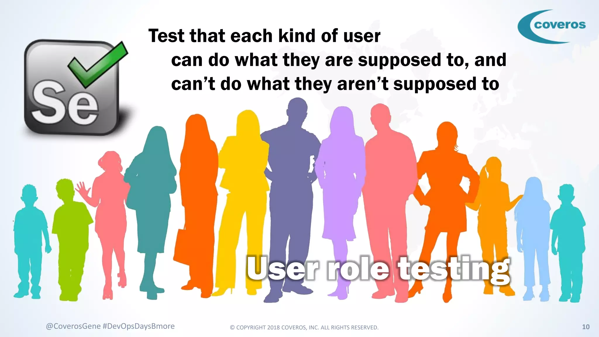 DevOpsDays Baltimore 2018: A Definition of Done for DevSecOps - Gene Gotimer | PPT