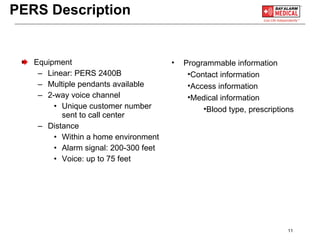 Bay Area Alarm - Persona Response Medical Emergency Systems | PPT