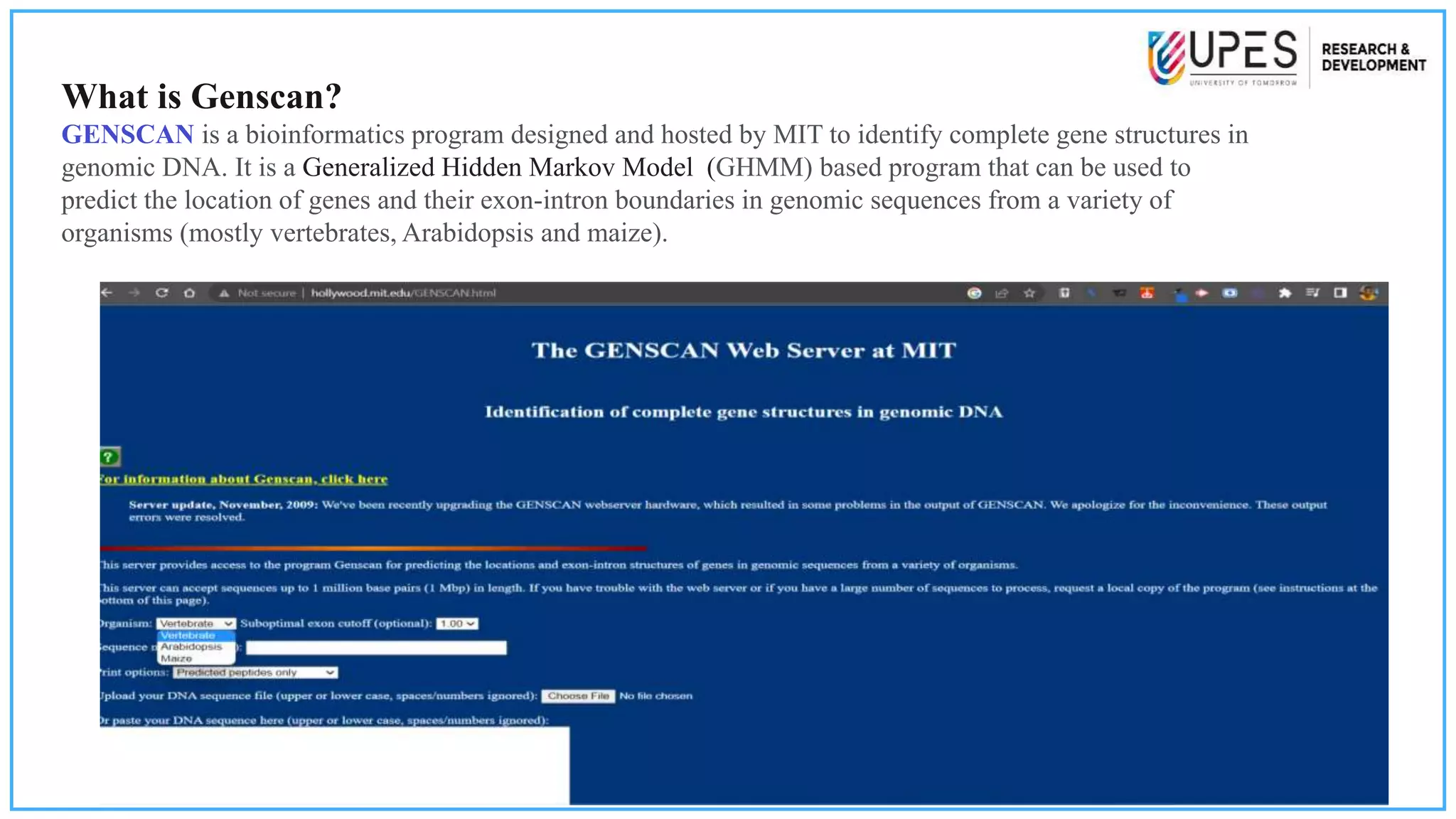 Gene Identification Using Bioinformatic Tools Pptx