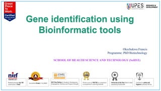 Gene identification using bioinformatic tools.pptx
