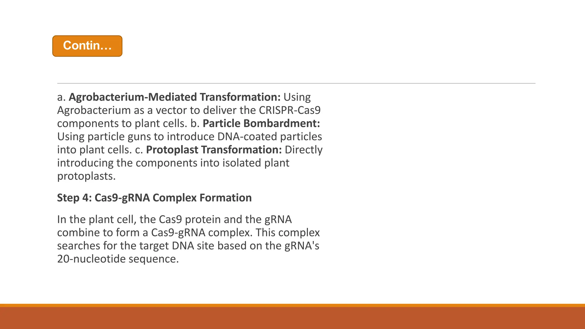 Modern Gene insertion methods - How gene is transferred into plant | PPTX