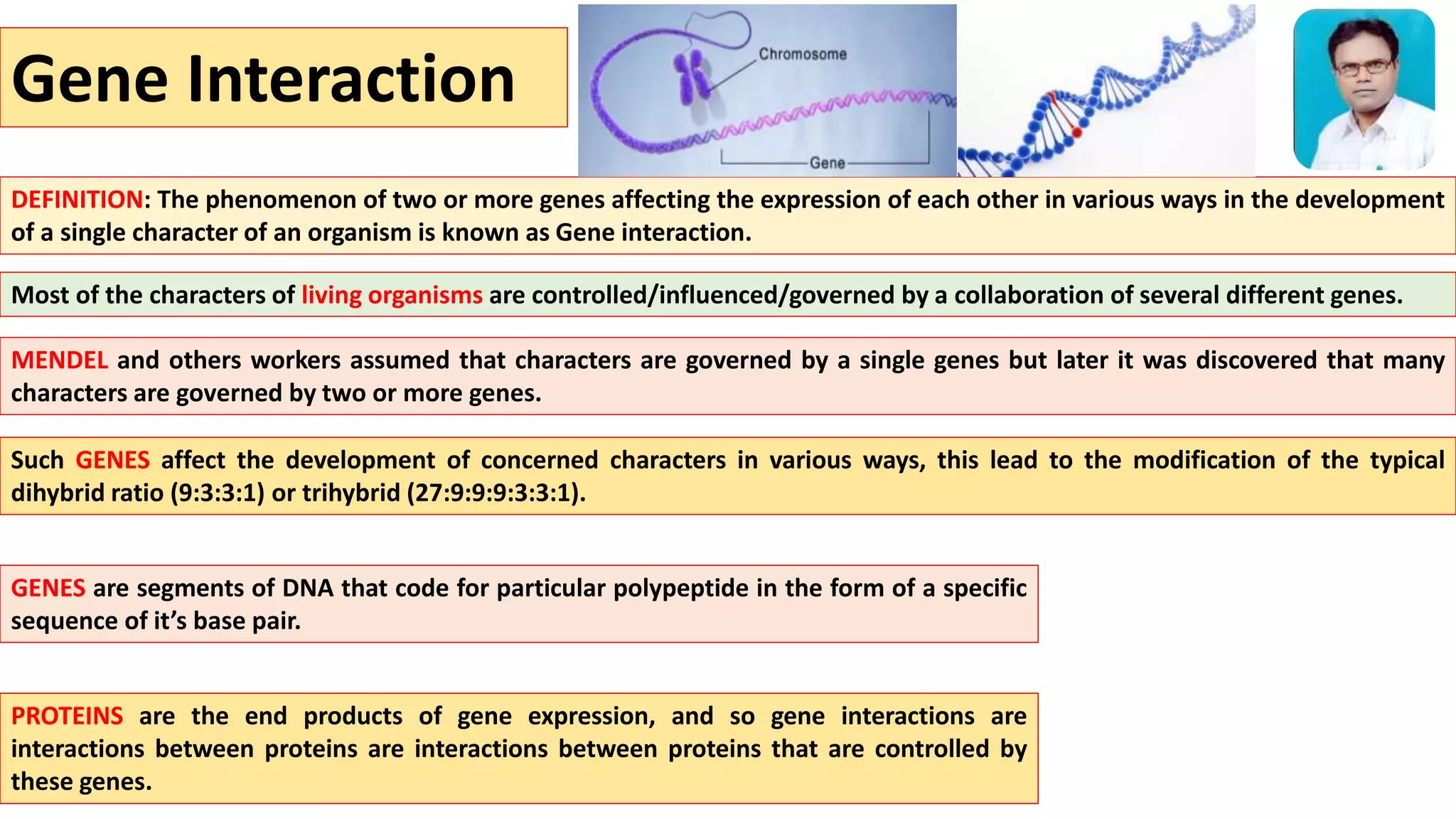 Gene interaction | PPTX