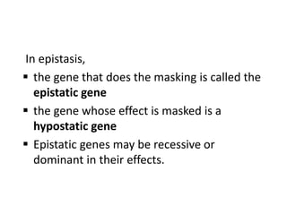 Gene interaction ppt | PPTX