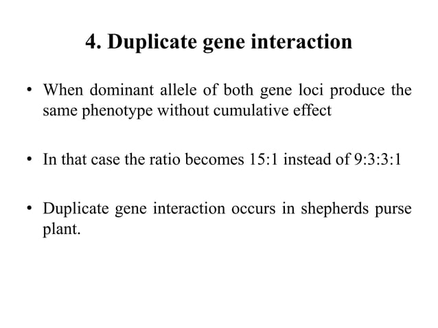 Gene Interaction ppt.pptx ....... incomplete dominance | PPTX