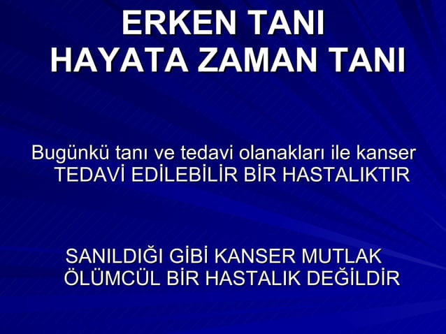 Kanser Meme Kanseri OPC | PPT