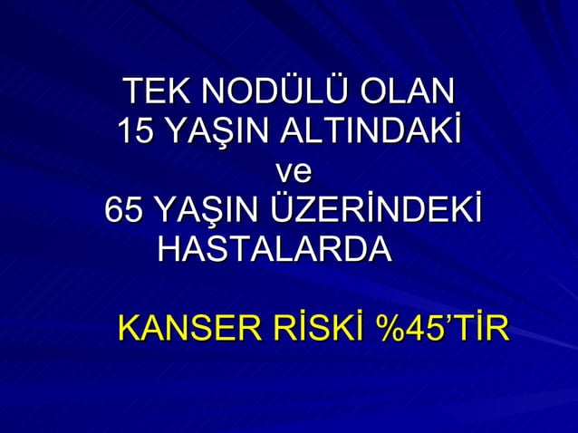 Kanser Meme Kanseri OPC | PPT